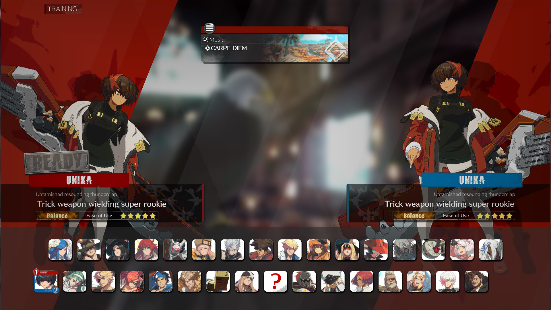 Sol Badguy Theme Color for Unika Mod for GUILTY GEAR -STRIVE- | GGST Mods