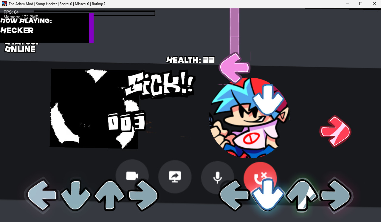 Vs Adam Mod for Friday Night Funkin' | FNF Mods