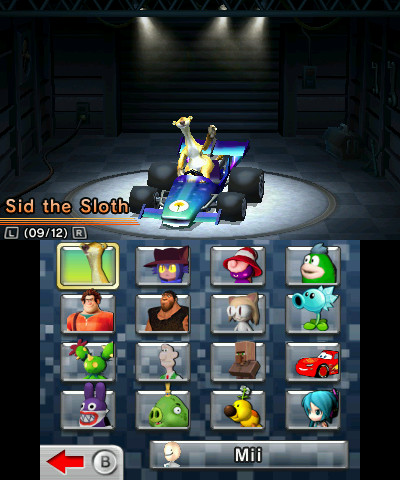 Sid the Sloth Mod for Mario Kart 7 | MK7 Mods