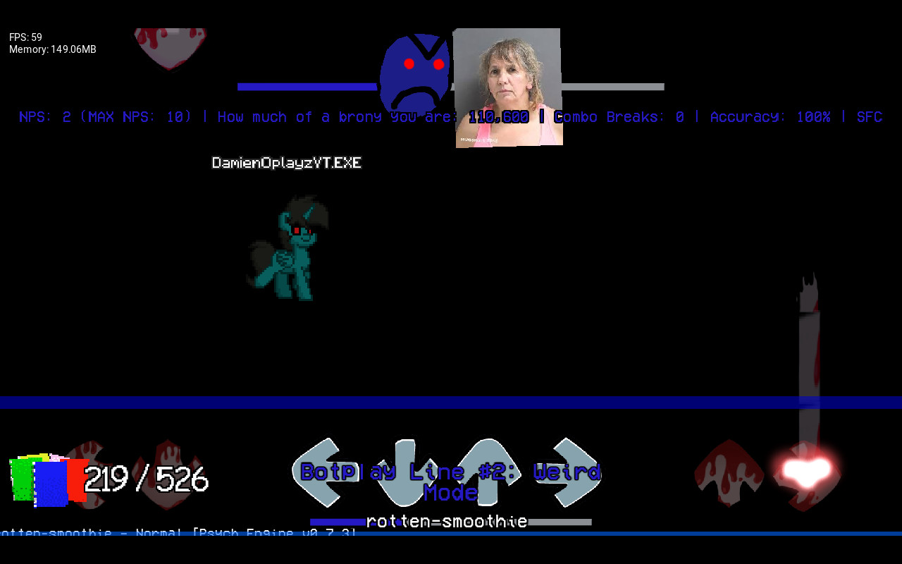 Rotten Smoothie Mod for Friday Night Funkin' | FNF Mods