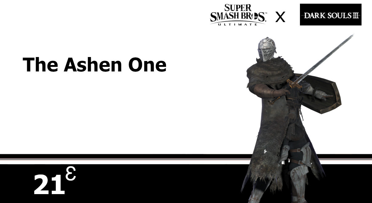 Dark Souls 3 Ashen One over Lucina Mod for Super Smash Bros. Ultimate | SSBU Mods