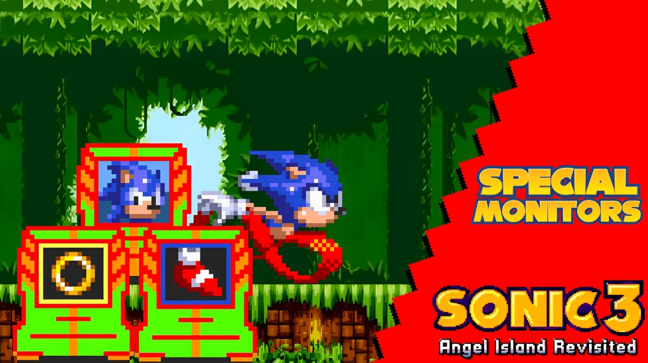 Special Monitors Mod for Sonic 3 A.I.R. | S3AIR Mods