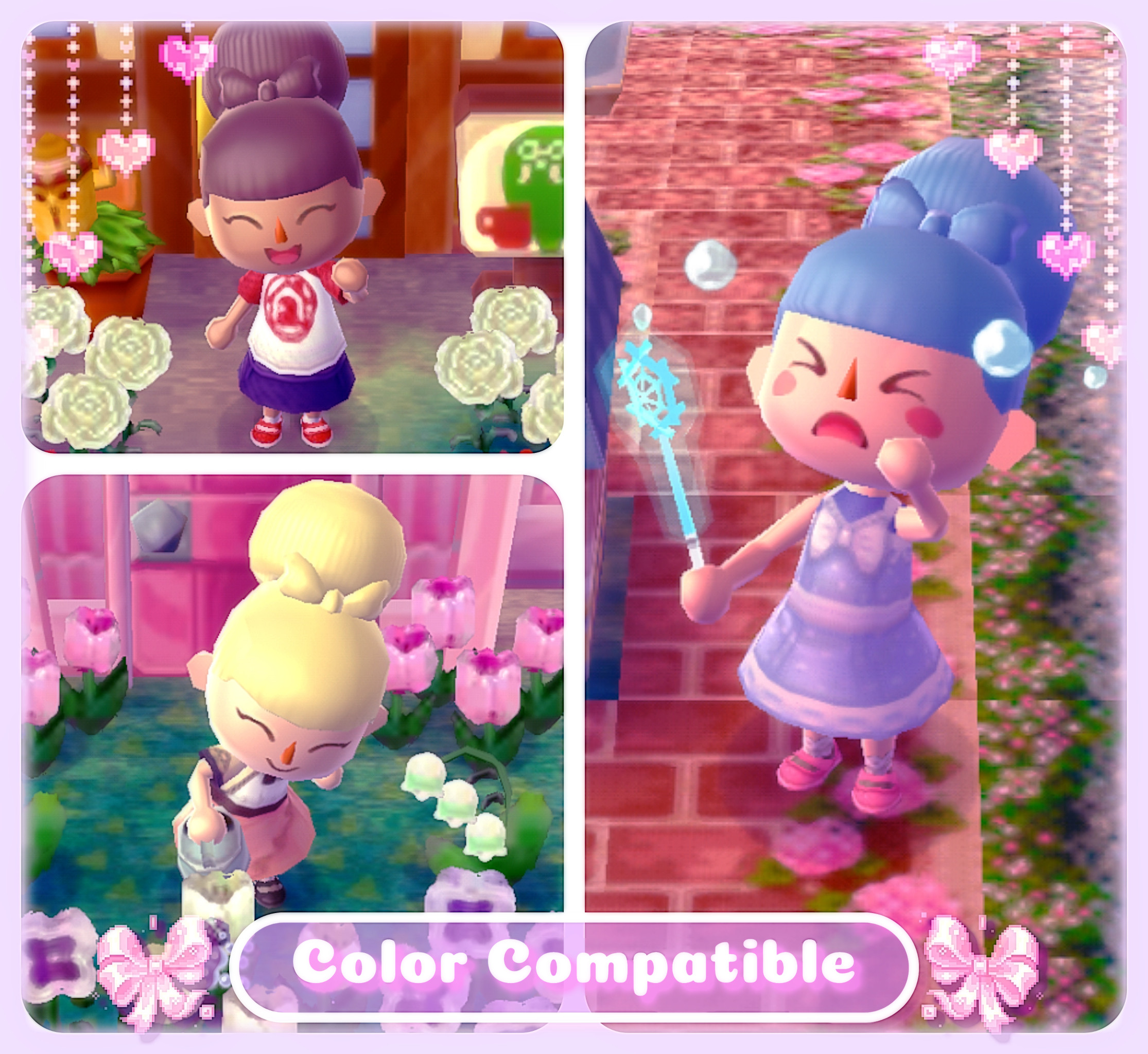 Lunar Poof Bun ˖° Mod for Animal Crossing: New Leaf | AC:NL Mods