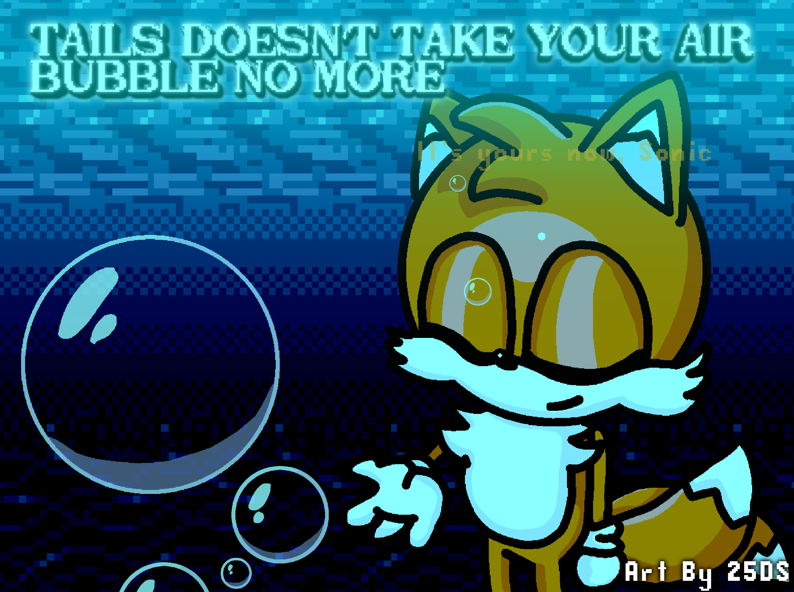 Tails doesn't take your air bubble no more Mod for Sonic 3 A.I.R ...
