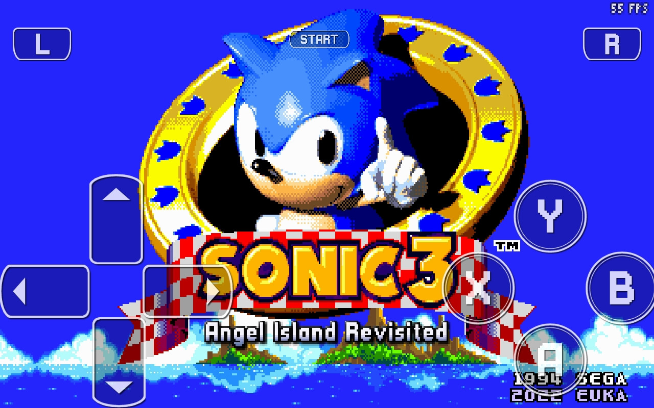 ® Over ™ Title Screen Mod for Sonic 3 A.I.R. | S3AIR Mods