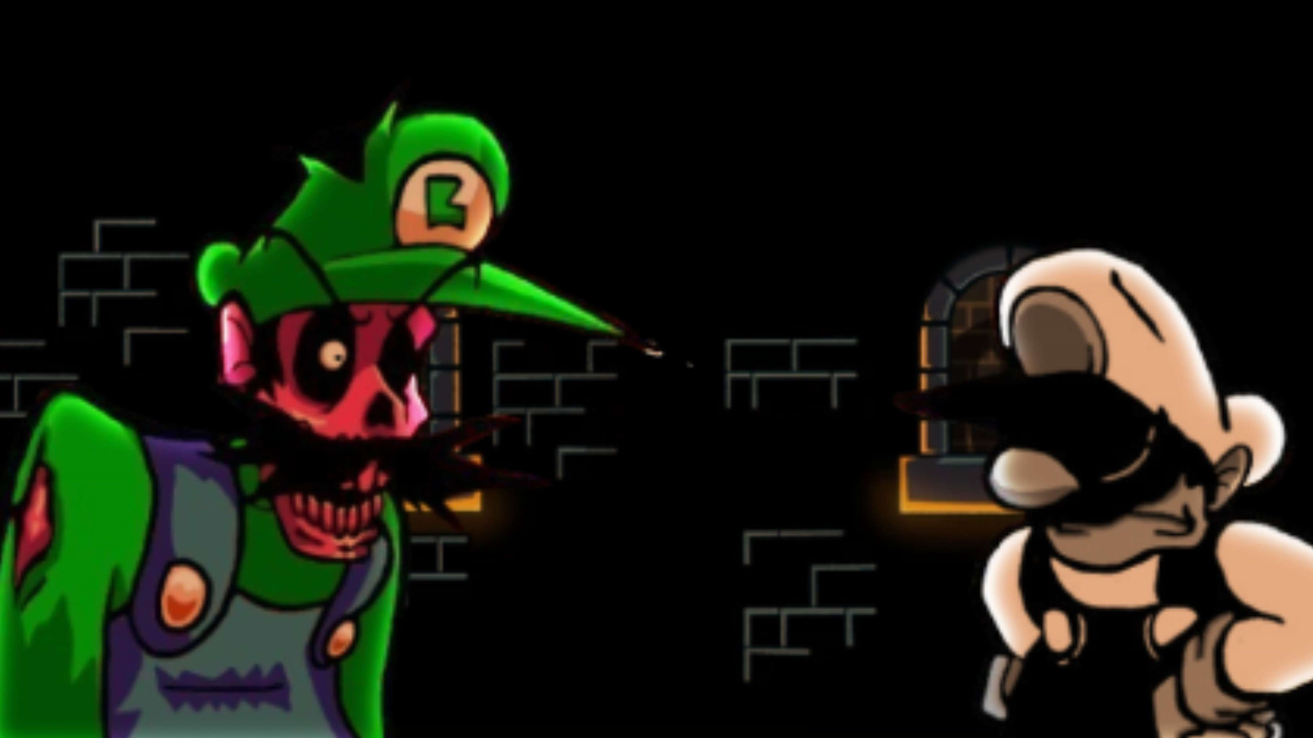 OH GOD no but IHY Luigi And GB Sings it Mod for Friday Night Funkin' | FNF Mods