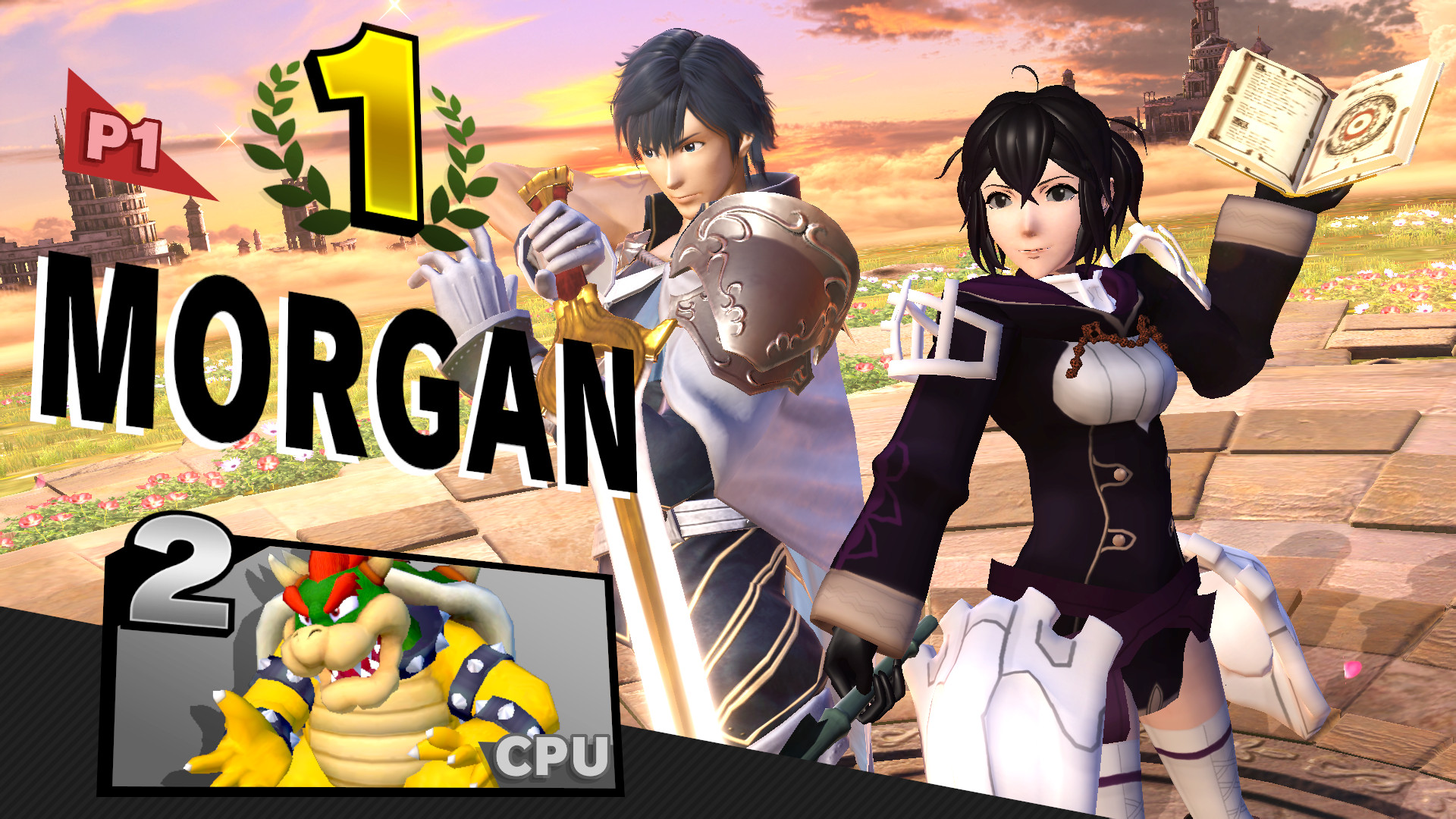 Female Morgan (Fire Emblem Awakening) over Robin Mod for Super Smash ...
