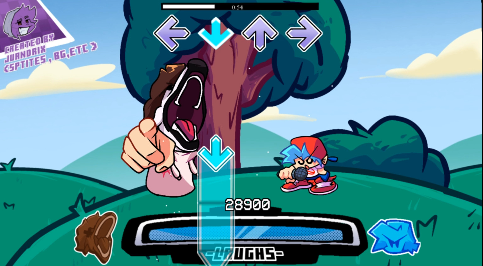 FNF LAUGHS REMIX Mod for Friday Night Funkin' | FNF Mods