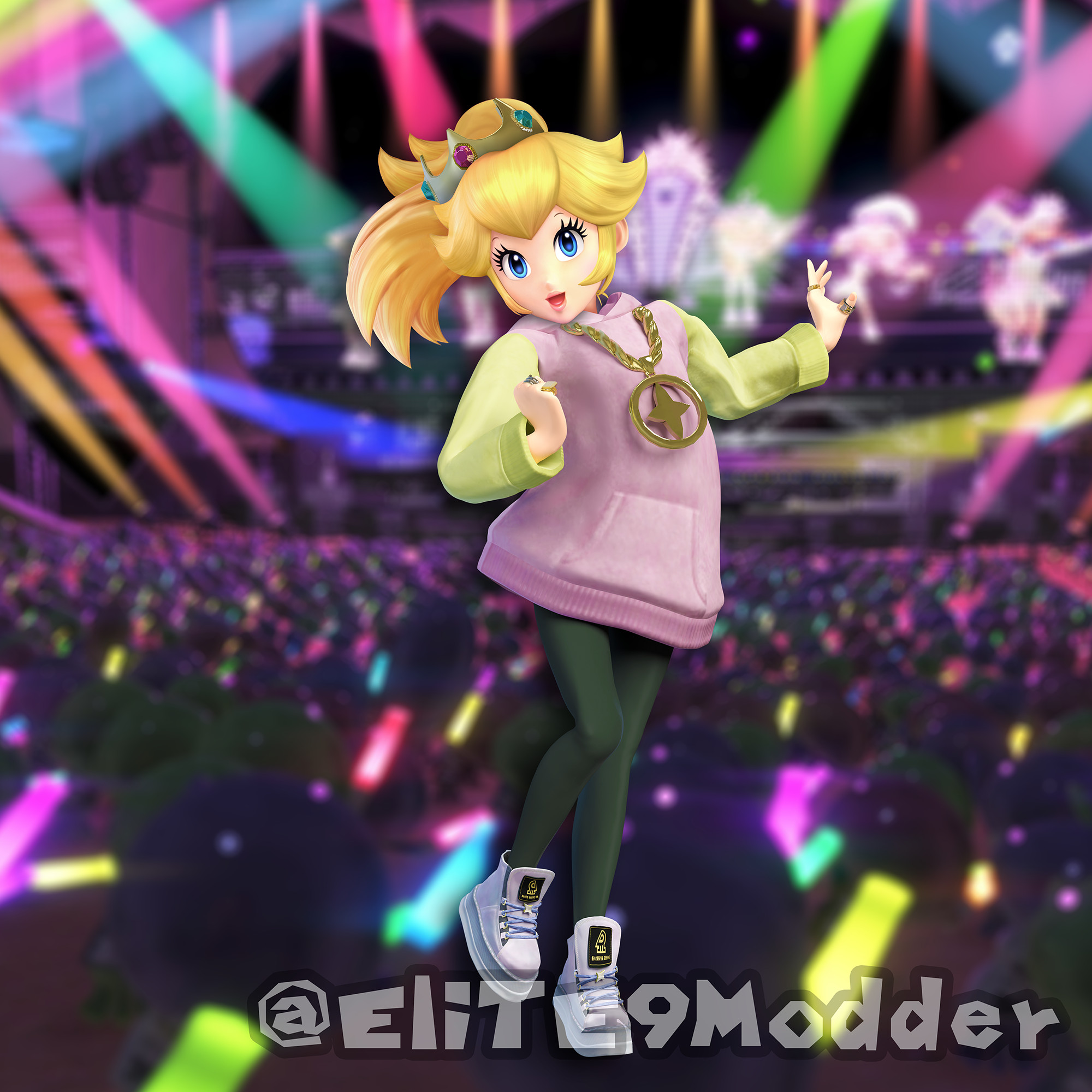 Inkling Pearlescent Fashion Peach Mod for Super Smash Bros. Ultimate ...