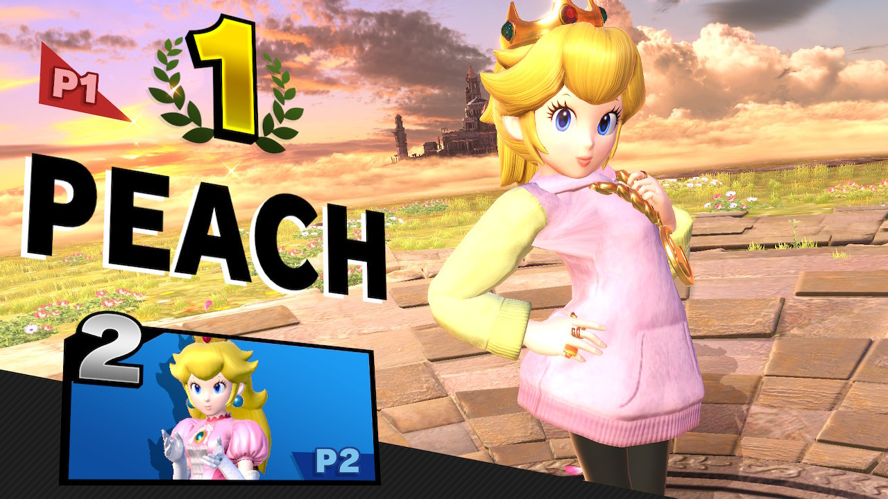 Inkling Pearlescent Fashion Peach Mod for Super Smash Bros. Ultimate ...