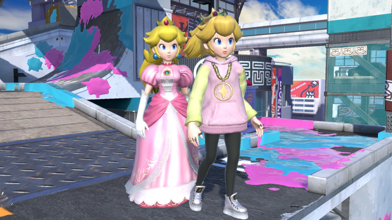 Inkling Pearlescent Fashion Peach Mod for Super Smash Bros. Ultimate ...
