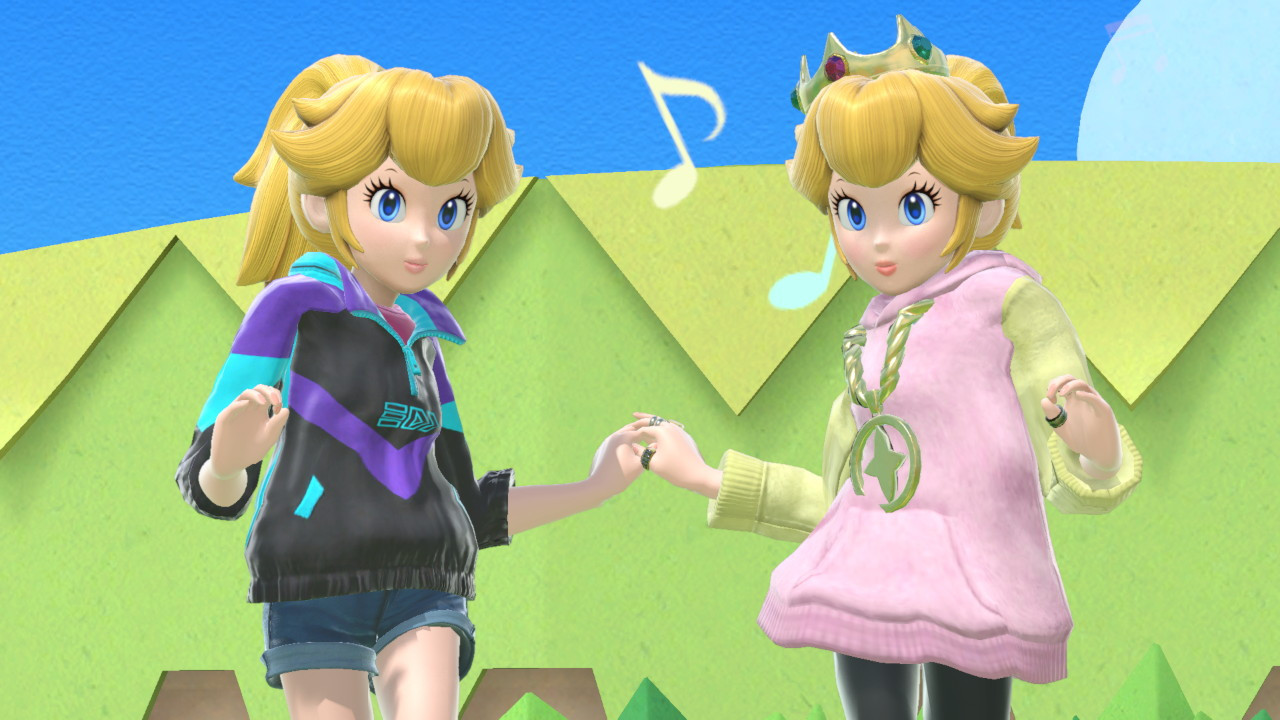 Inkling Pearlescent Fashion Peach Mod for Super Smash Bros. Ultimate ...