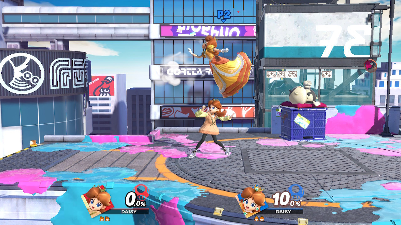 Inkling Pearlescent Fashion Daisy Mod for Super Smash Bros. Ultimate ...