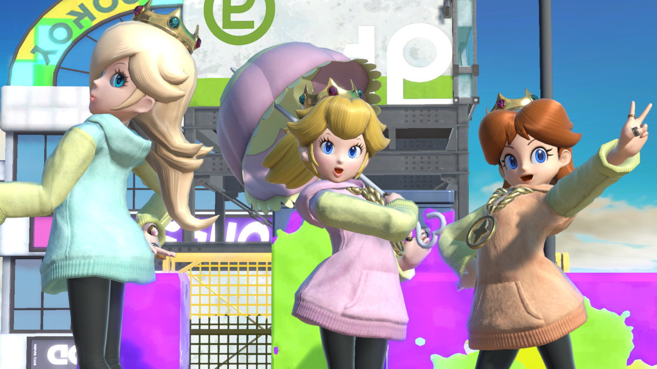 Inkling Pearlescent Fashion Daisy Mod for Super Smash Bros. Ultimate ...