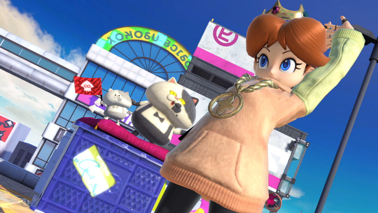 Inkling Pearlescent Fashion Daisy Mod for Super Smash Bros. Ultimate ...