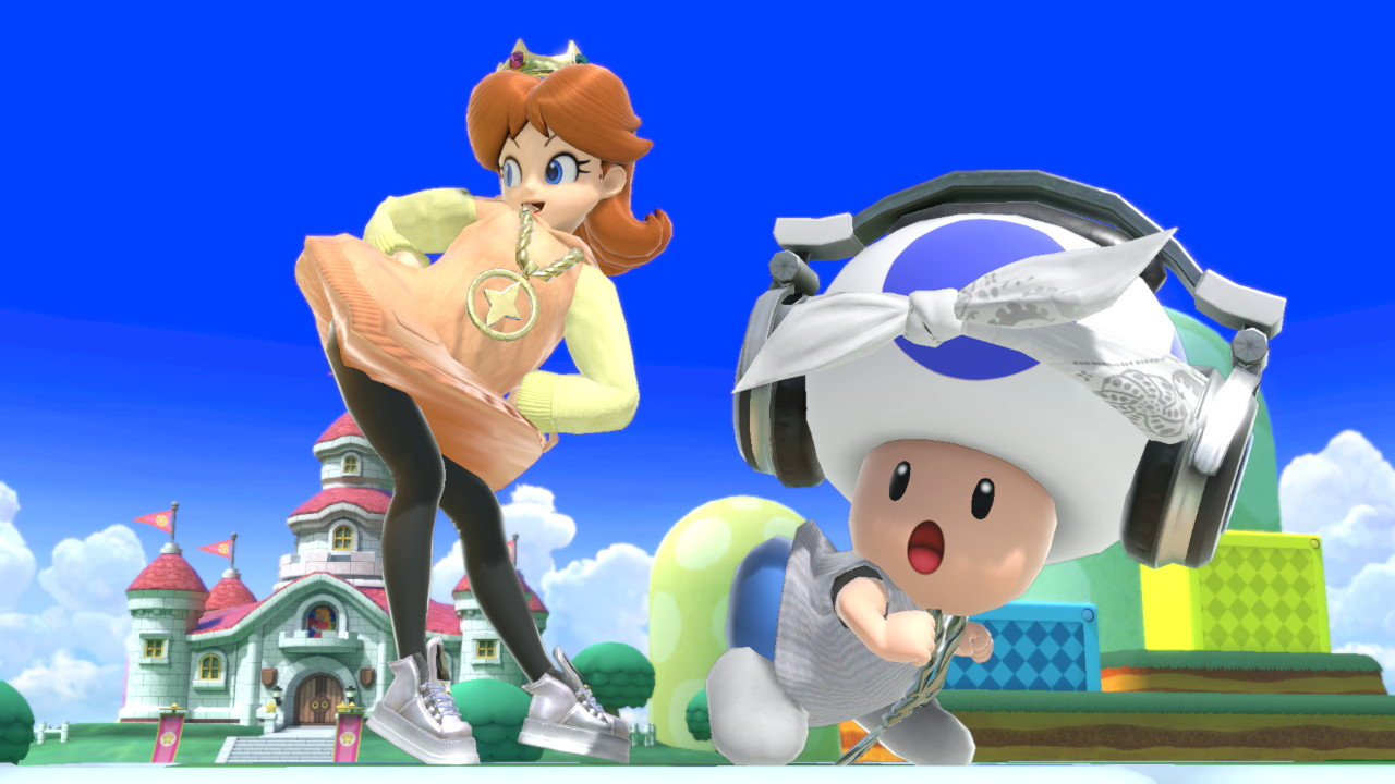 Inkling Pearlescent Fashion Daisy Mod for Super Smash Bros. Ultimate ...