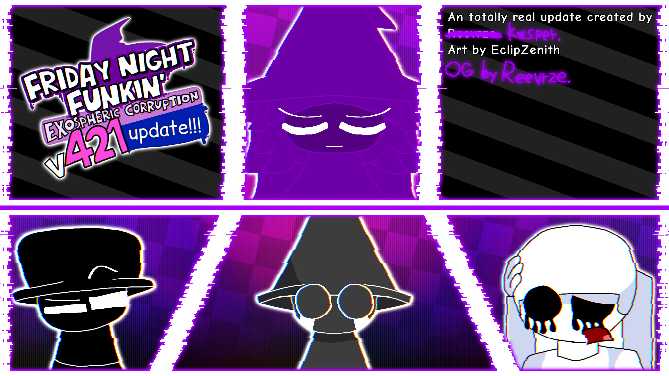 [SENSITIVE CONTENT] FNF (D&B): Exospheric Corruption v421 Update! Mod ...