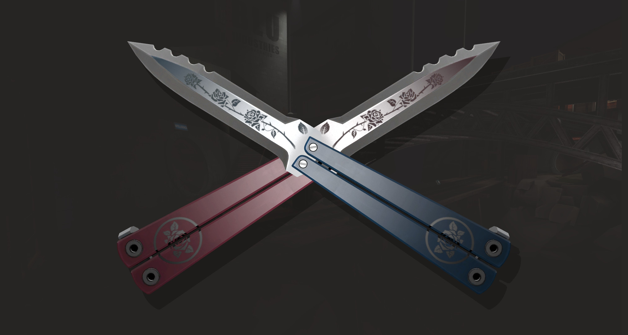 High-Poly Black Rose Mod for Team Fortress 2 | TF2 Mods