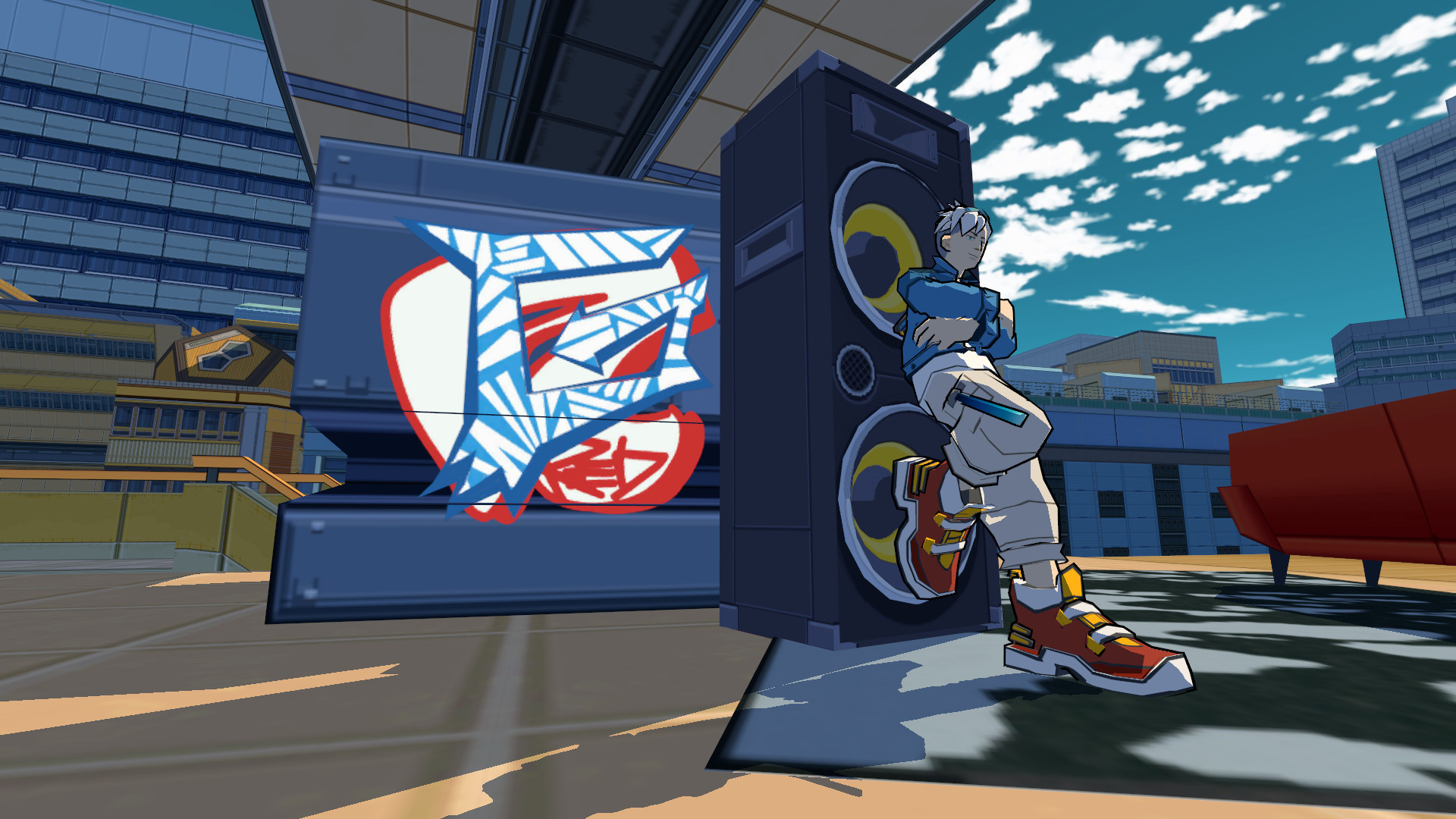 Gasher (OC) Mod for Bomb Rush Cyberfunk | BRC Mods