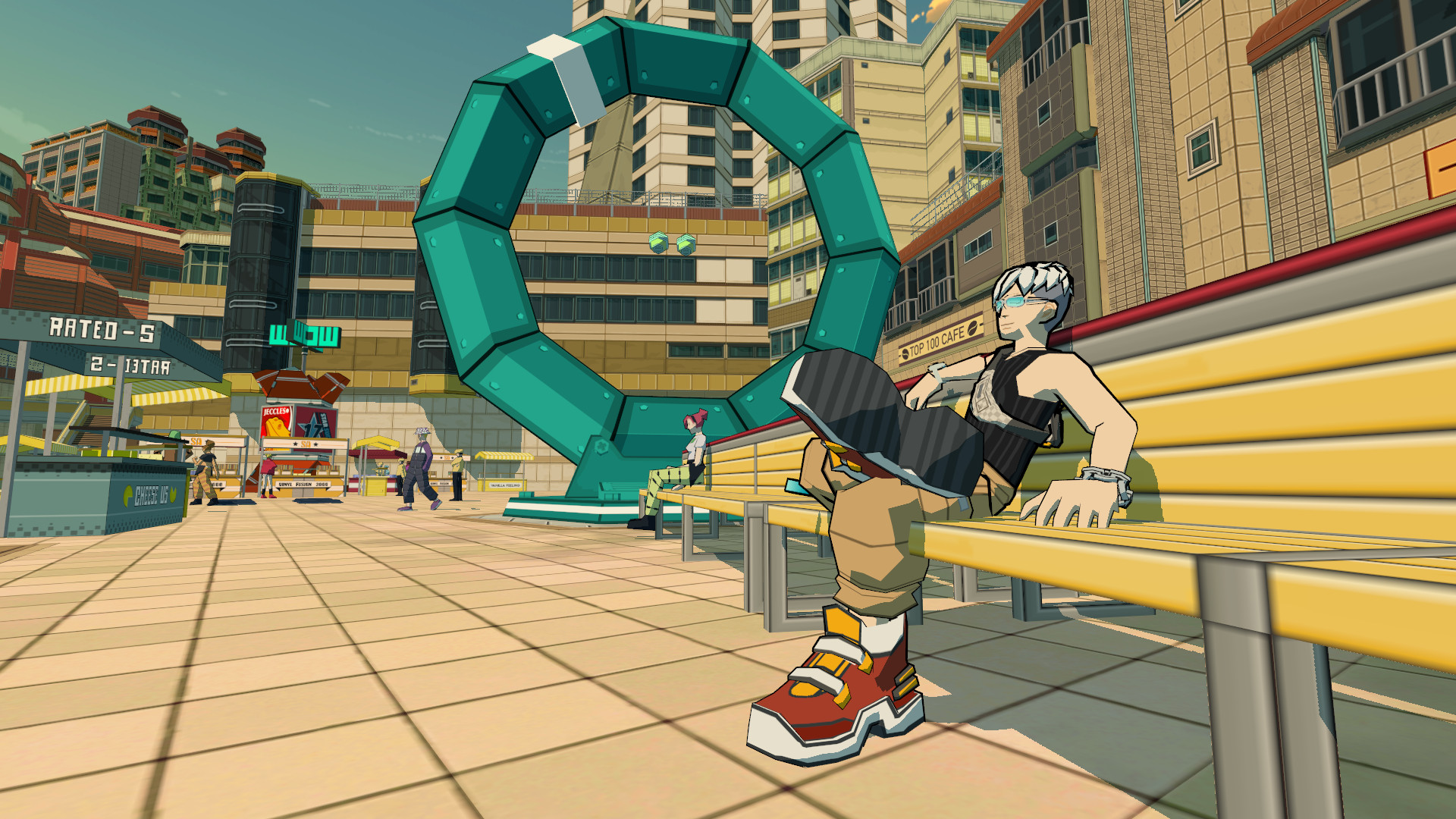 Gasher (OC) Mod for Bomb Rush Cyberfunk | BRC Mods