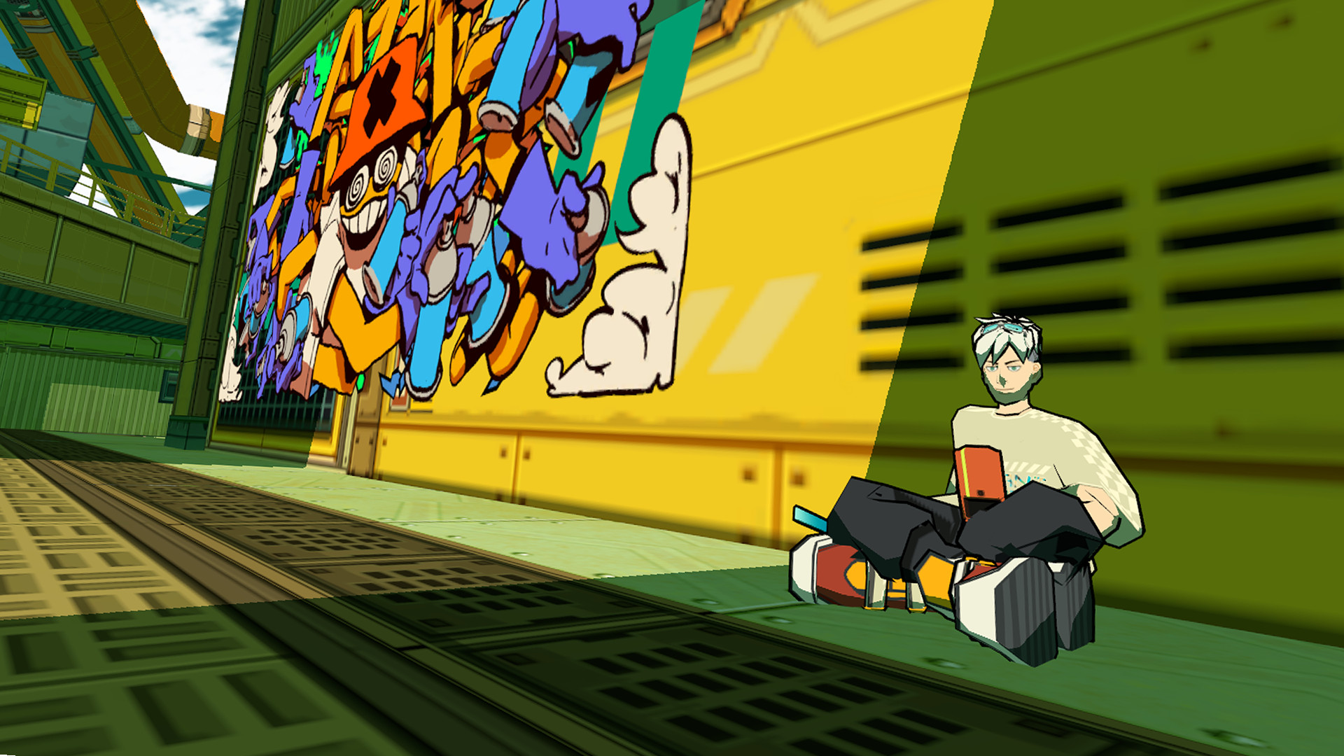 Gasher (OC) Mod for Bomb Rush Cyberfunk | BRC Mods