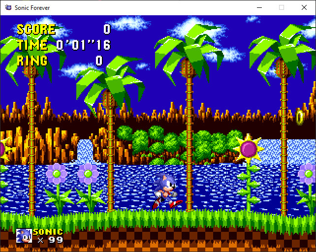 Sonic 1 Styled Sonic 2 Beta Sprites Mod for Sonic the Hedgehog Forever ...