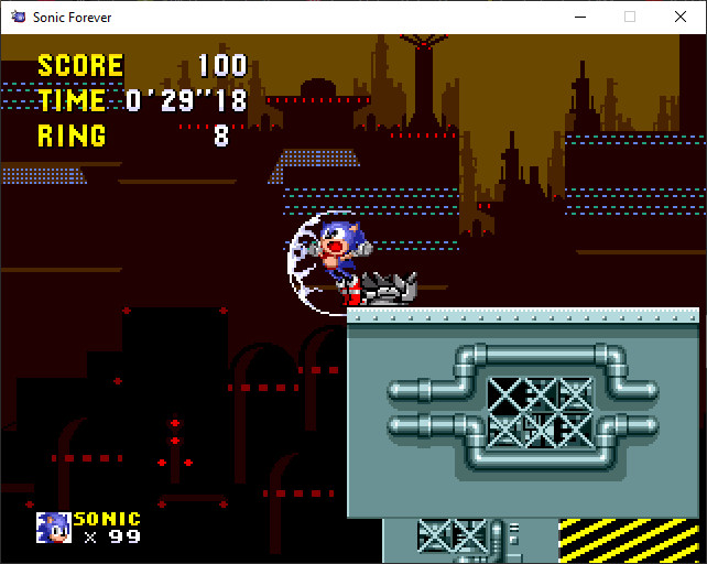 Sonic 1 Styled Sonic 2 Beta Sprites Mod for Sonic the Hedgehog Forever ...