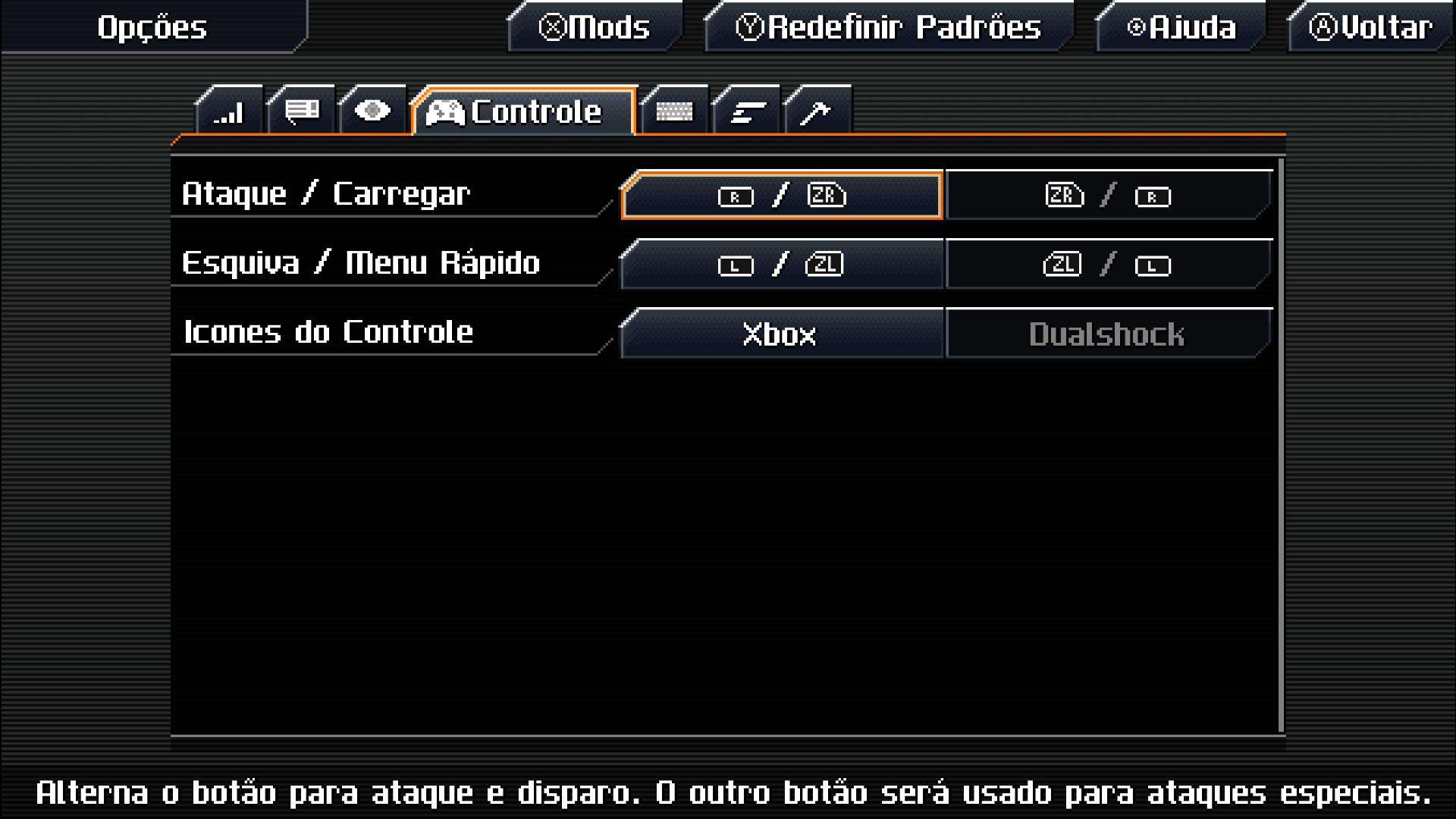 Switch UI Mod for CrossCode | CC Mods