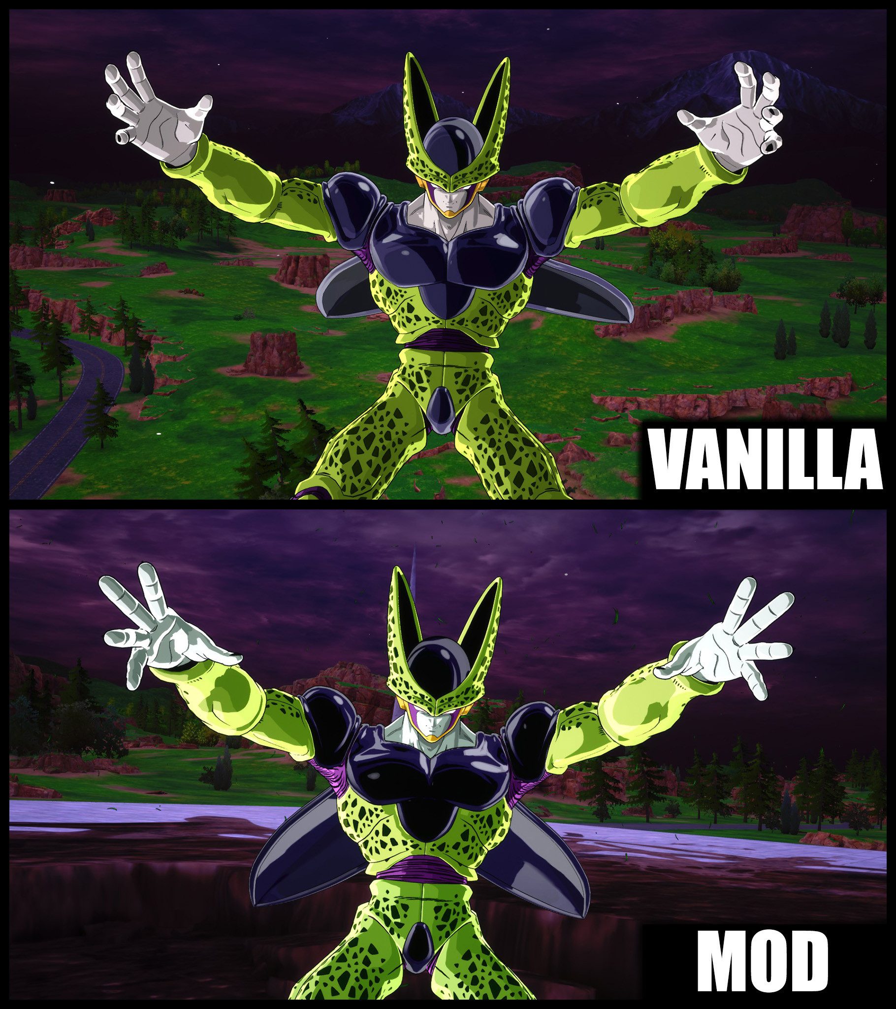 Cell - Color Corrected [Replacer] Mod for Dragon Ball: Sparking! ZERO ...