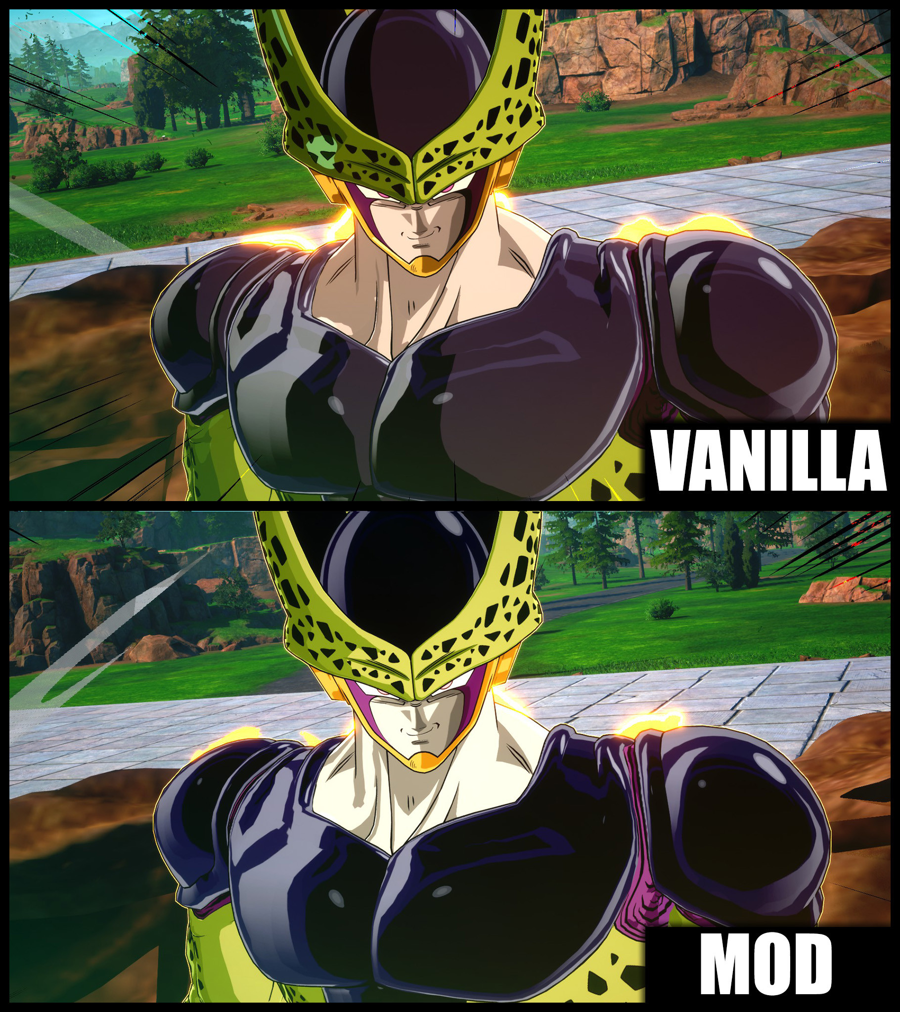 Cell - Color Corrected [Replacer] Mod for Dragon Ball: Sparking! ZERO ...