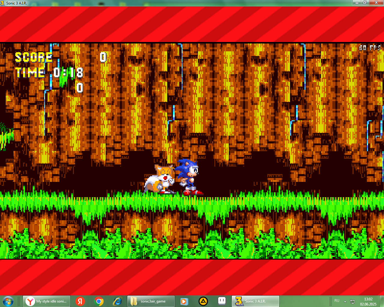 My style idle sonic Mod for Sonic 3 A.I.R. | S3AIR Mods