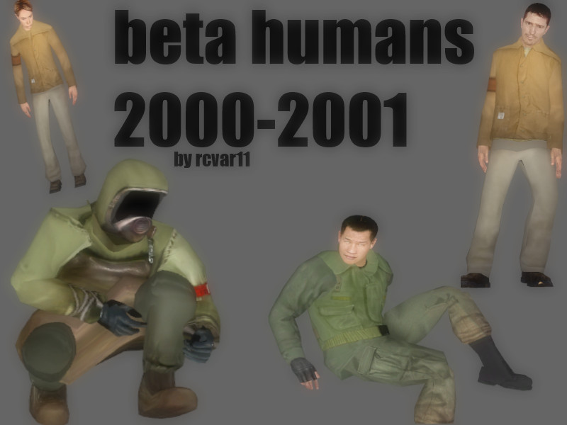 beta humans 2000-2001 Mod for Half-Life 2 | HL2 Mods