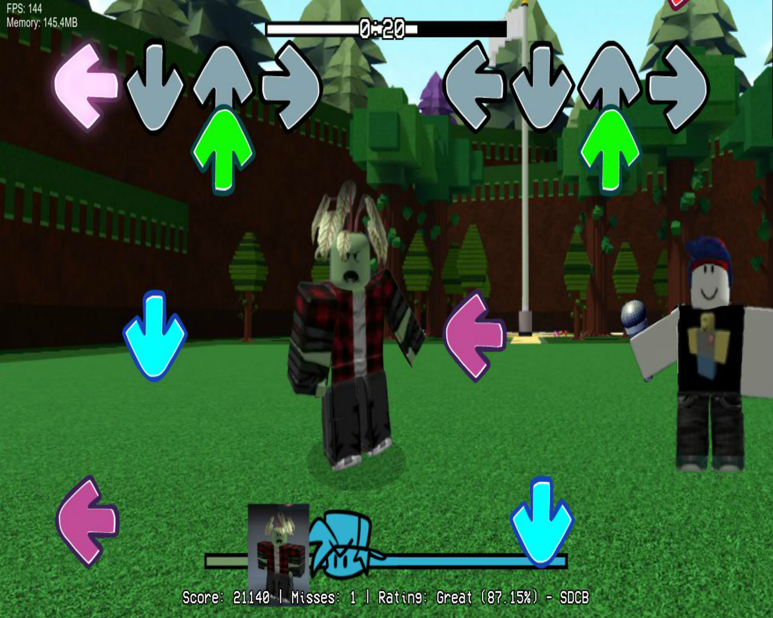 FNF: Roblox Fear Mod for Friday Night Funkin' | FNF Mods