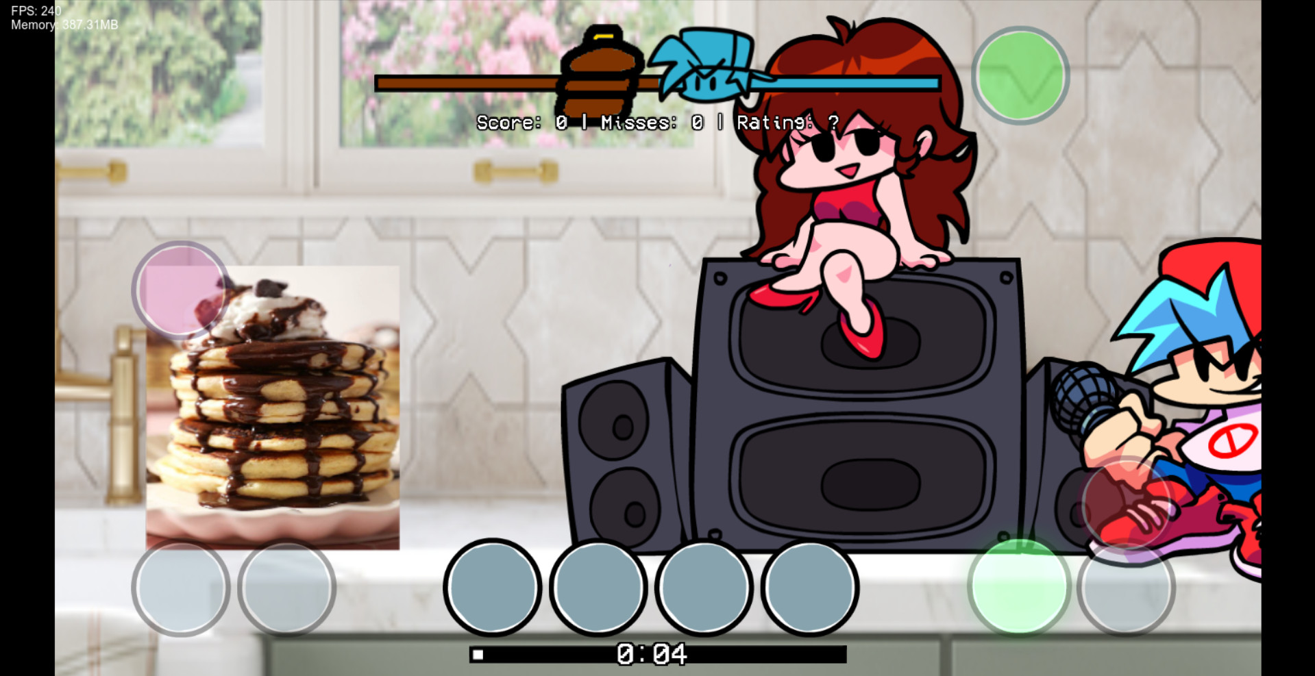 FNF: VS PANCAKE (joke mod) Mod for Friday Night Funkin' | FNF Mods