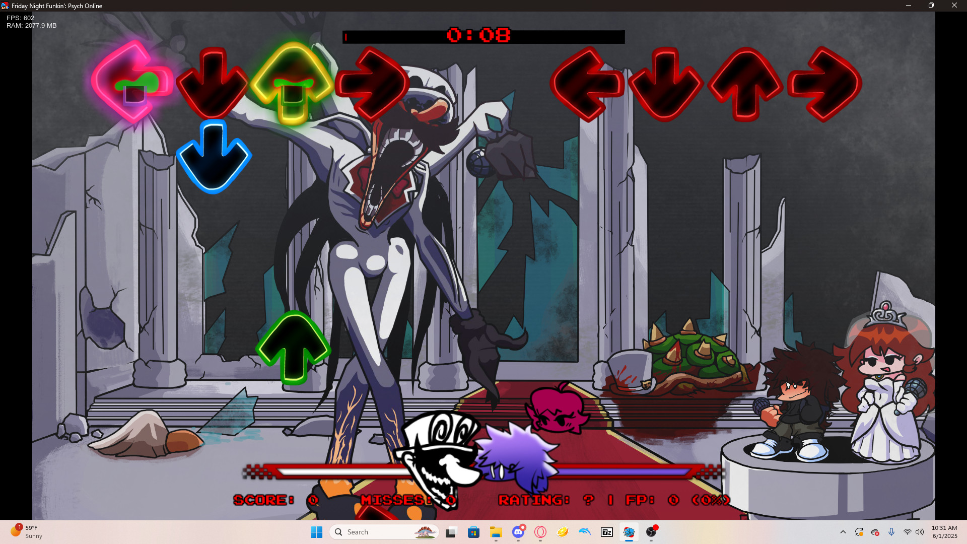 Playable Ultra M Wedding for Psych Online Mod for Friday Night Funkin ...