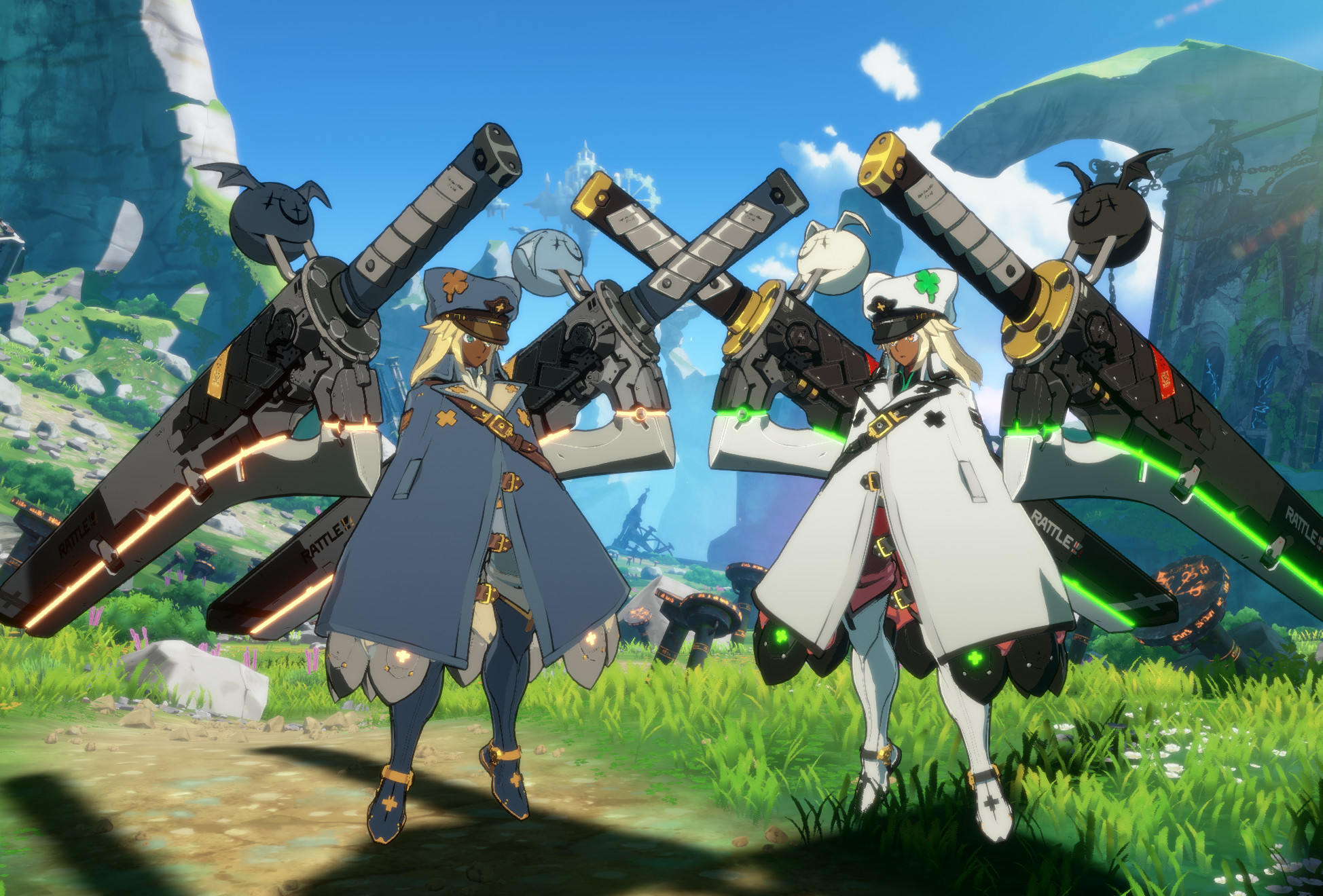 Battle Uniform Ramlethal Mod for GUILTY GEAR -STRIVE- | GGST Mods