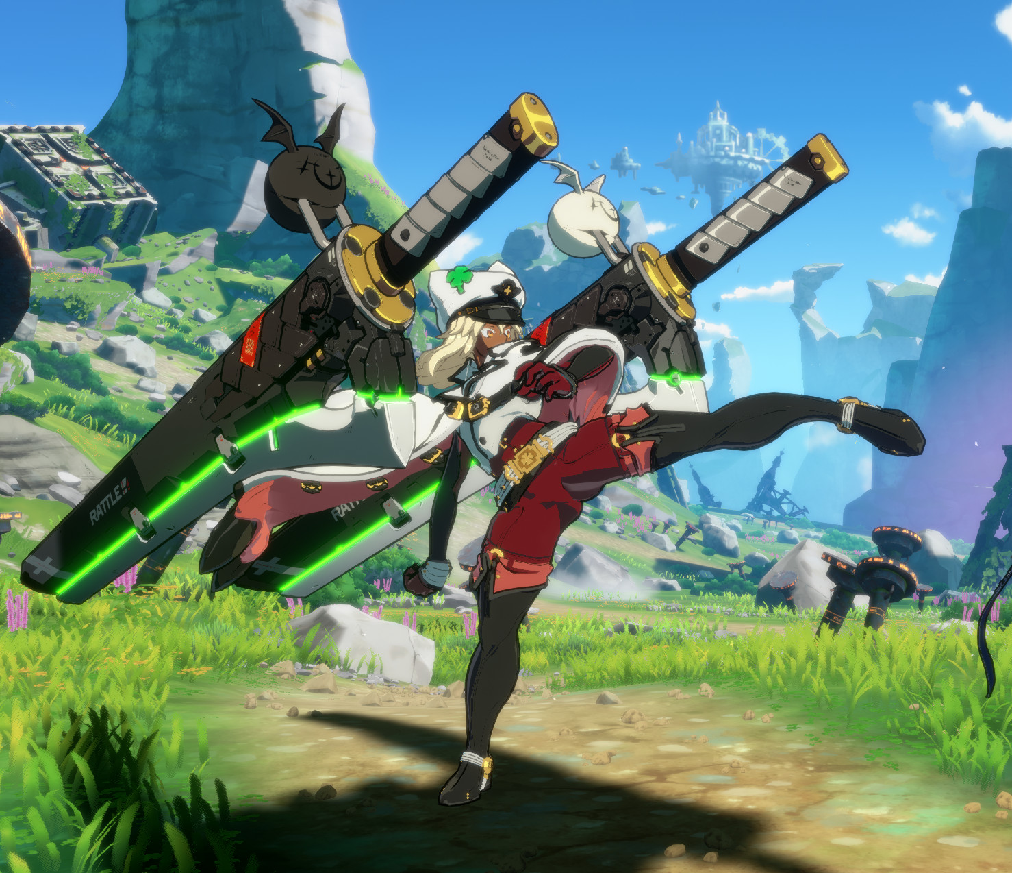 Battle Uniform Ramlethal Mod for GUILTY GEAR -STRIVE- | GGST Mods