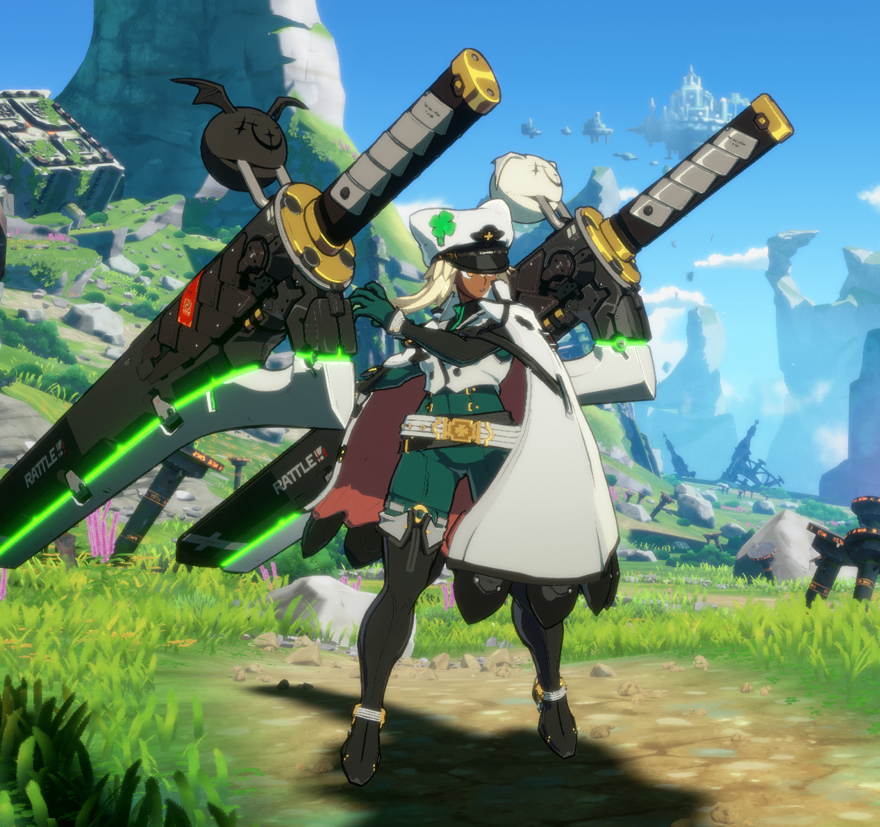 Battle Uniform Ramlethal Mod for GUILTY GEAR -STRIVE- | GGST Mods