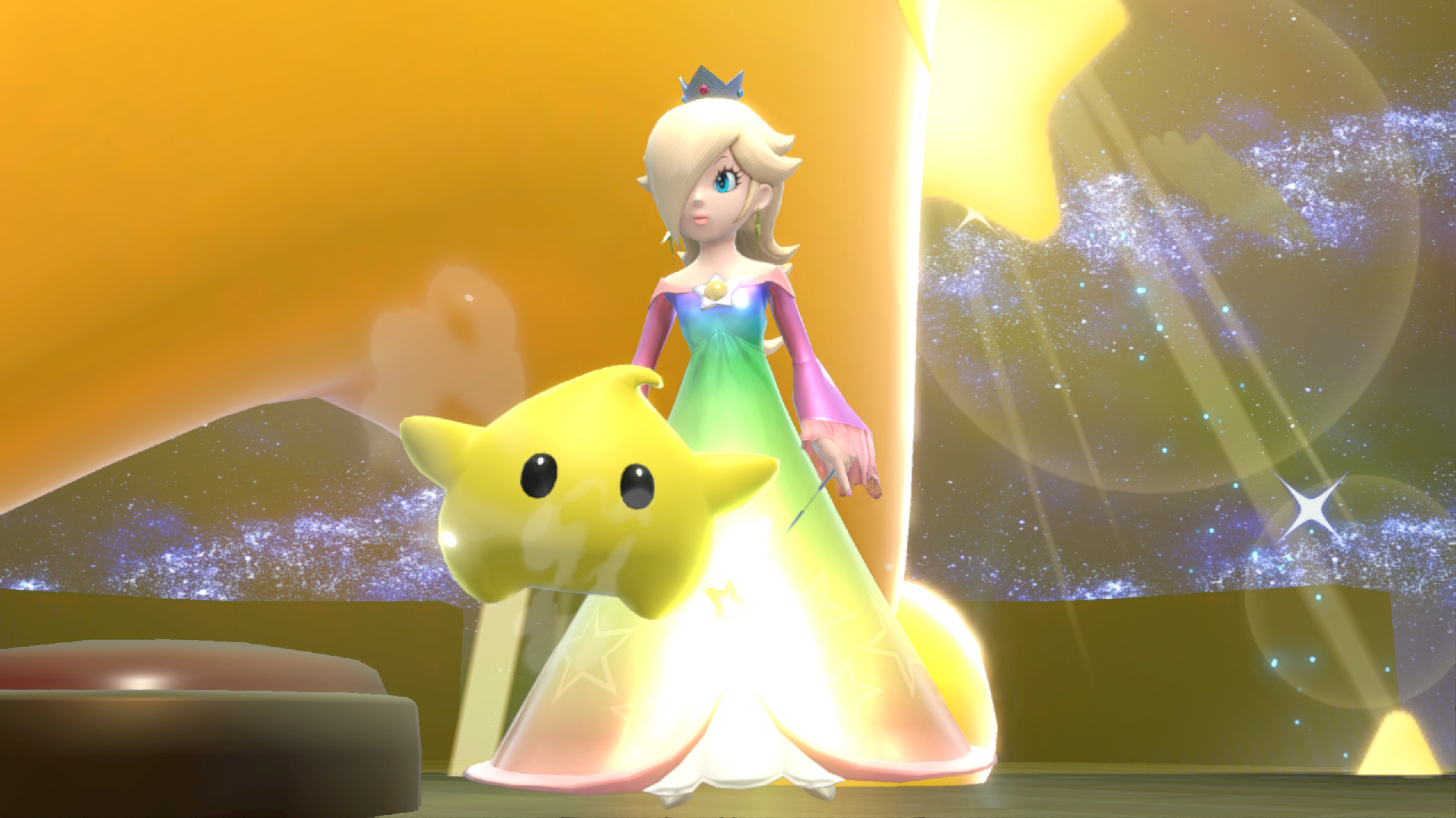 Rainbow Rosalina (aka Pride Rosalina) Mod for Super Smash Bros ...