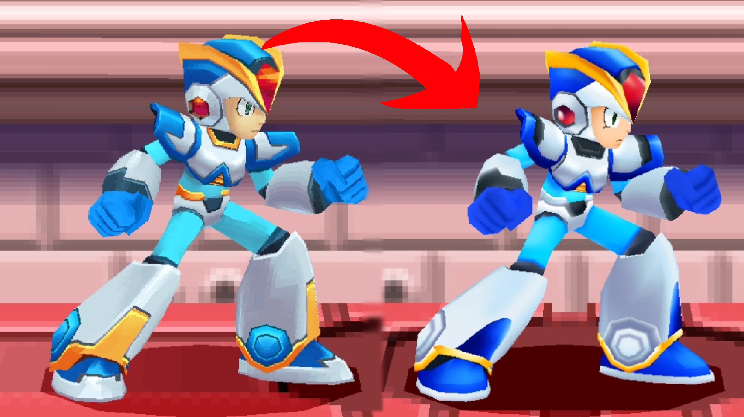 Snes Version First Armor Mod for Mega Man Maverick Hunter X | MMMHX Mods