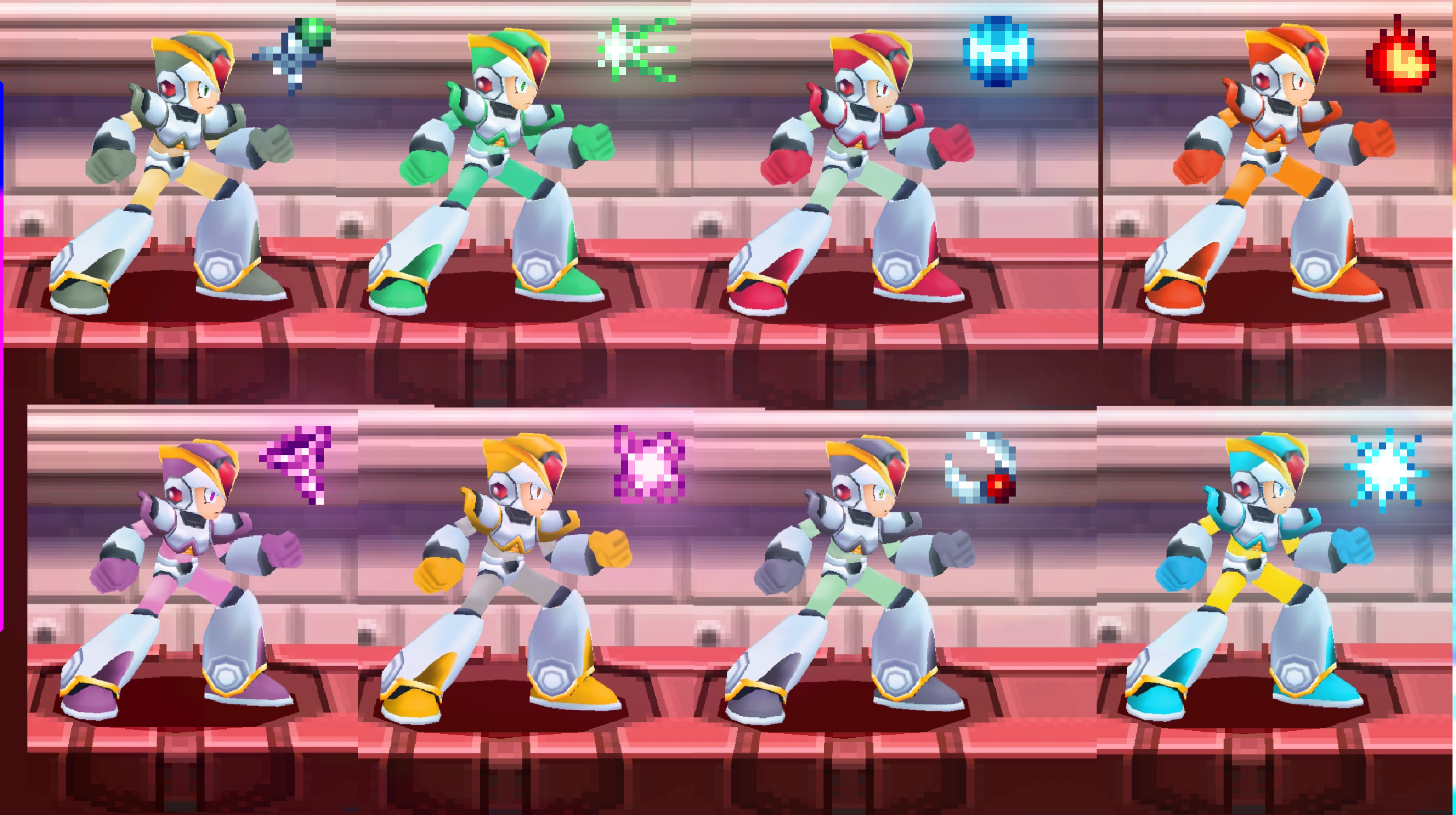 Snes Version First Armor Mod for Mega Man Maverick Hunter X | MMMHX Mods