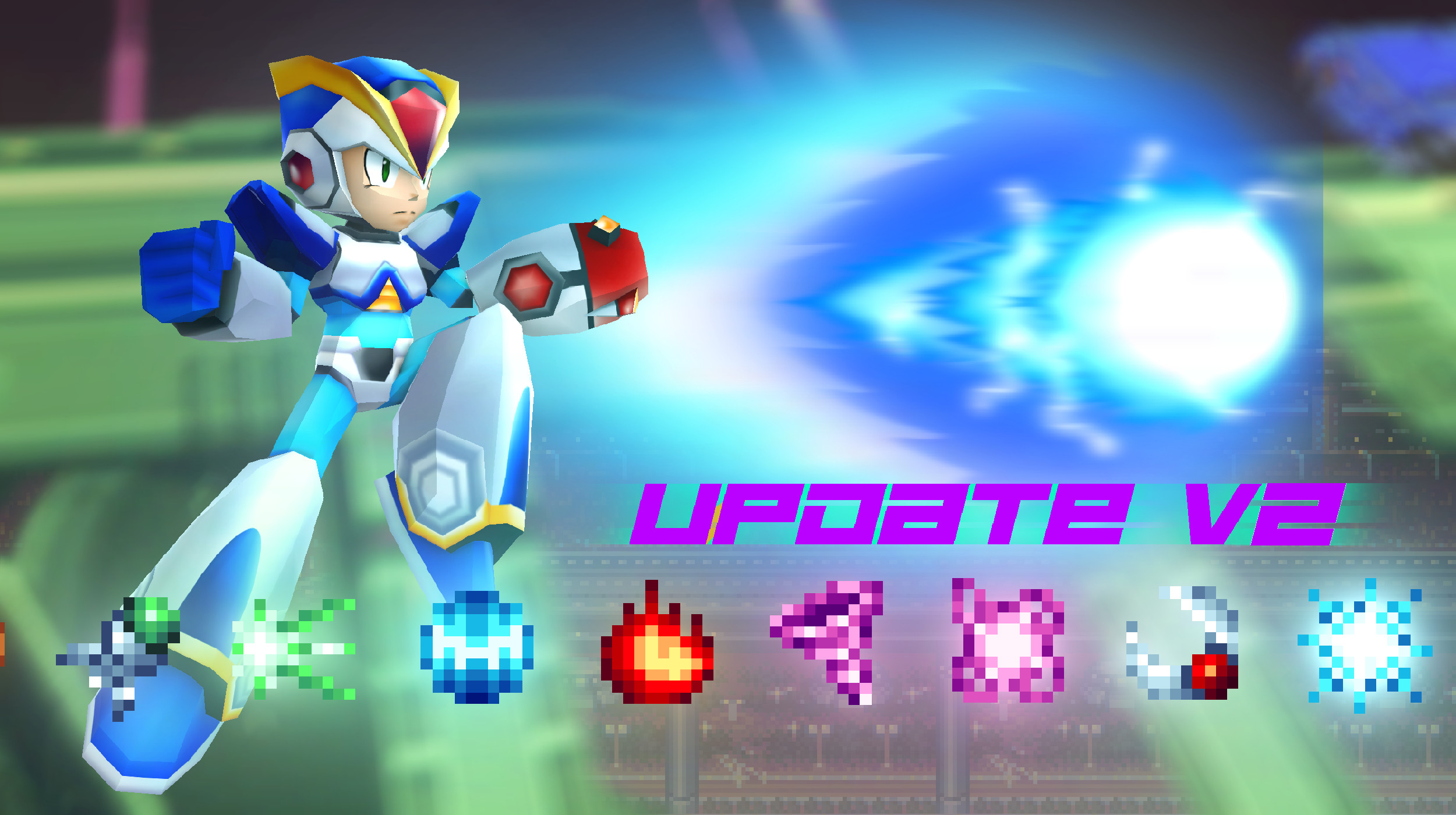 Snes Version First Armor Mod for Mega Man Maverick Hunter X | MMMHX Mods