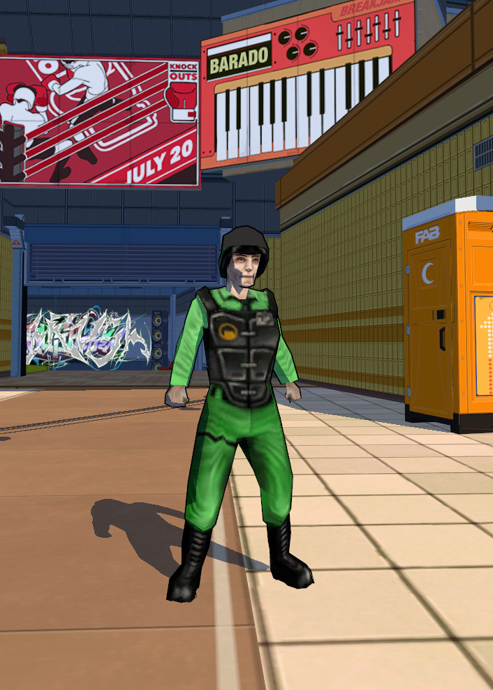 Barney Calhoun (HL1) Mod for Bomb Rush Cyberfunk | BRC Mods