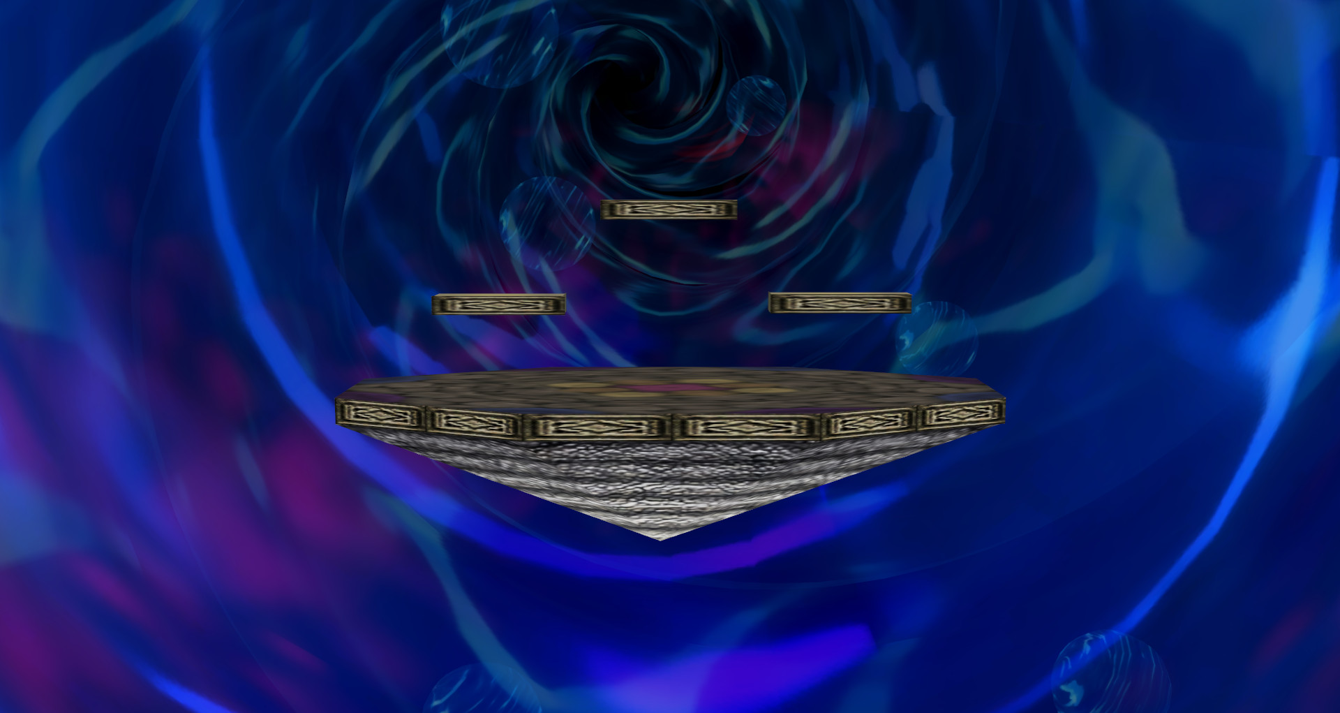 SSB Melee: Underground Maze Battlefield Mod for Super Smash Bros ...