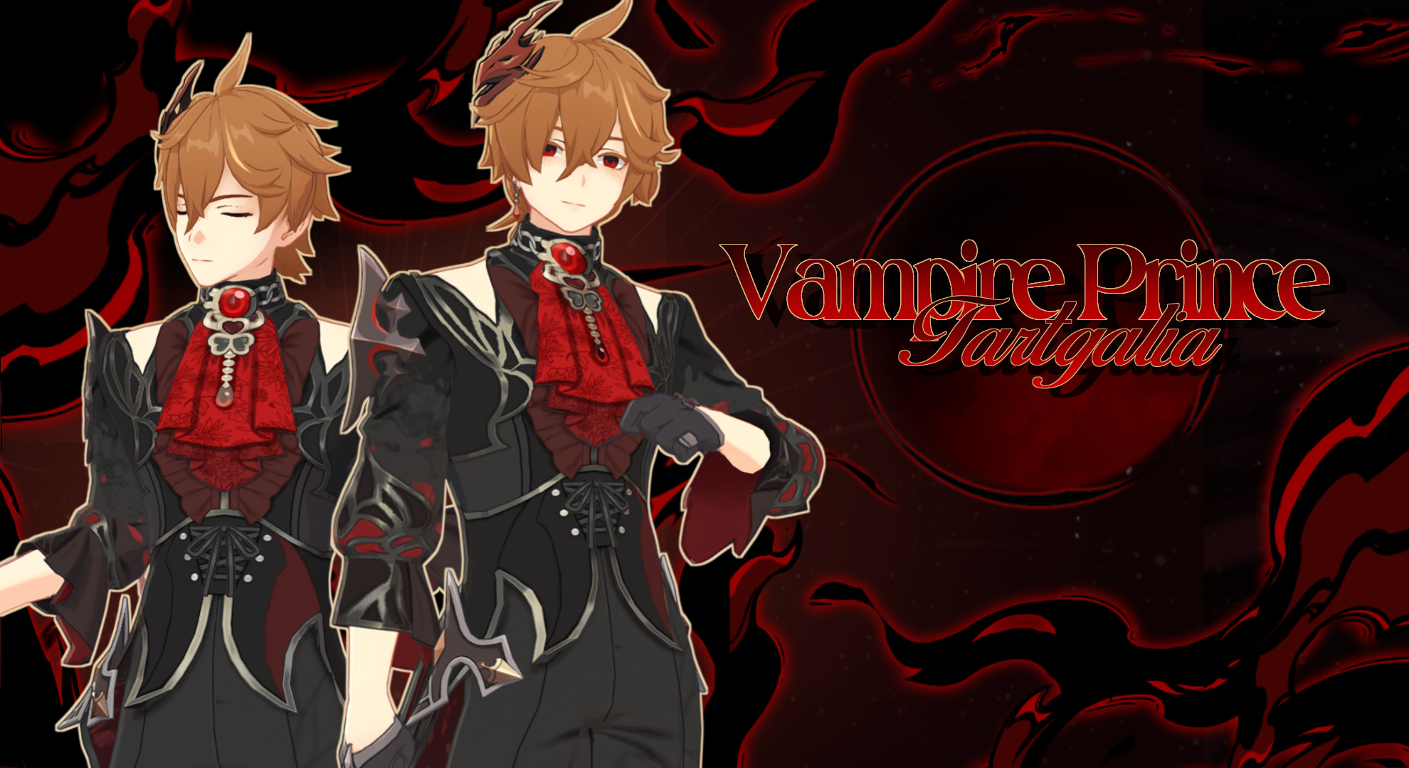 Vampire Prince Tartaglia Mod for Genshin Impact | GI Mods