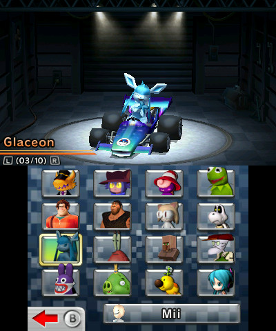 Glaceon Mod for Mario Kart 7 | MK7 Mods