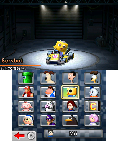 Servbot Mod for Mario Kart 7 | MK7 Mods