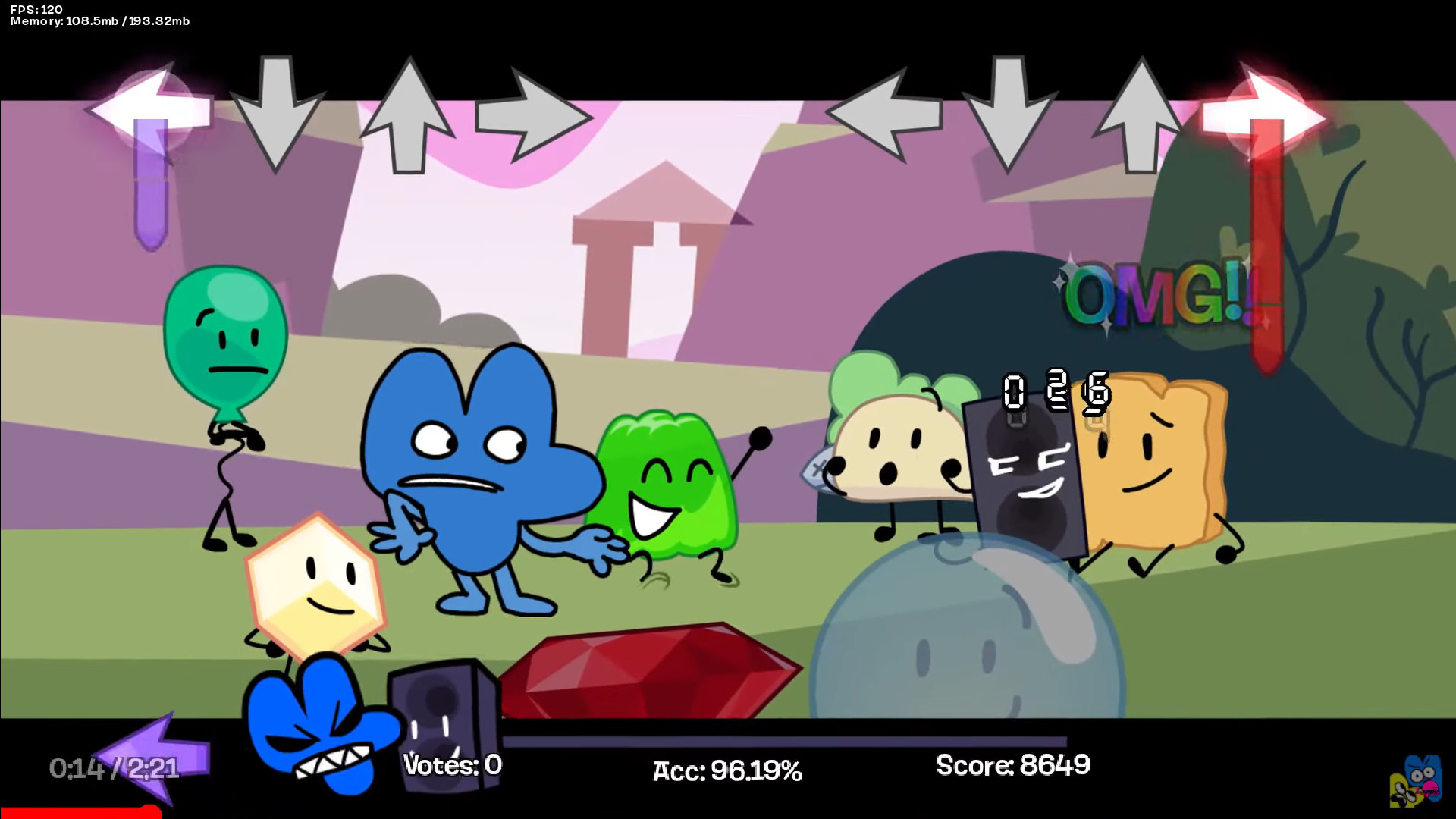 BFDI 26 (DLC!) Mod for Friday Night Funkin' | FNF Mods