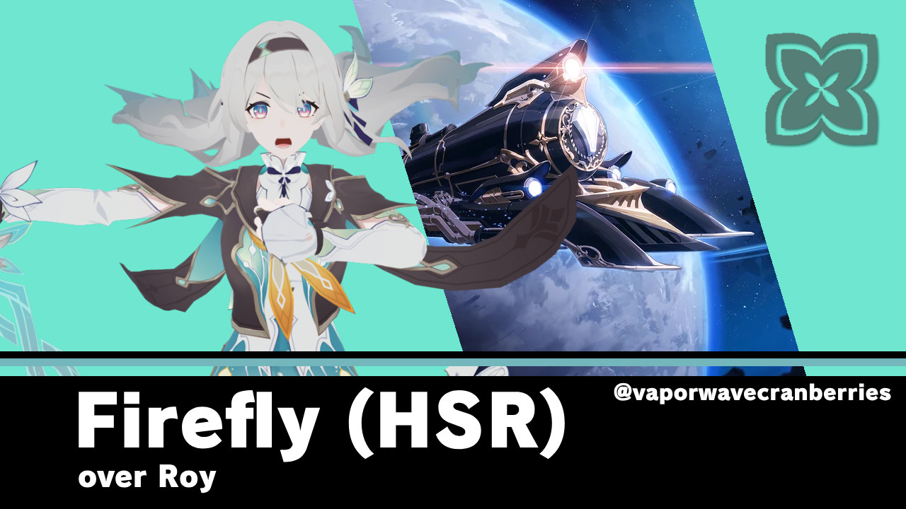 Firefly (HSR) over Roy Mod for Super Smash Bros. Ultimate | SSBU Mods