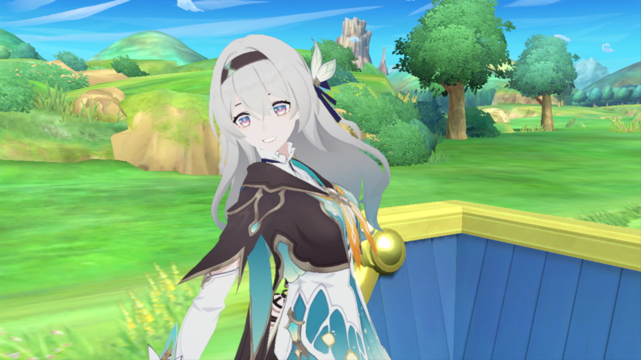 Firefly (HSR) over Roy Mod for Super Smash Bros. Ultimate | SSBU Mods